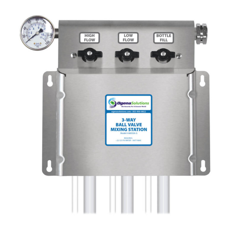 Three Way Ball Valve Mixing Station - Ogena Solutions